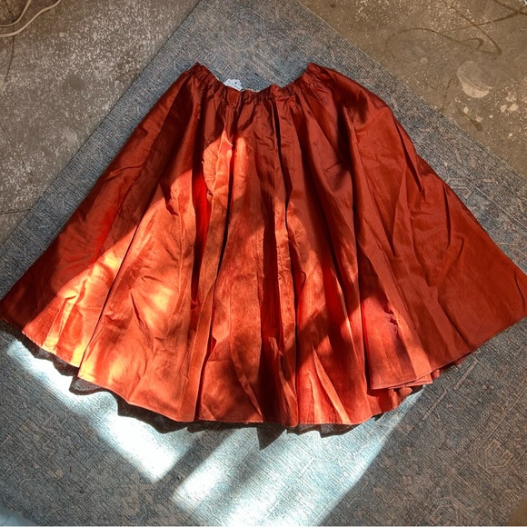 The Wandering Witch | Skirts | Rust Colored Circle Skirt | Poshmark